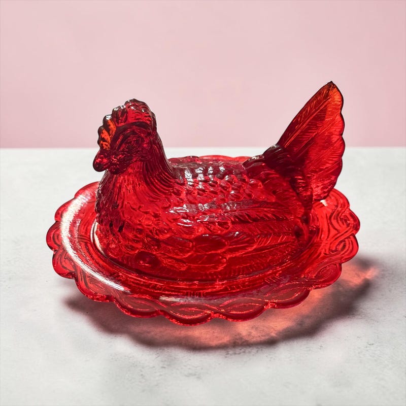 Chicken Candy Dish - Etsy