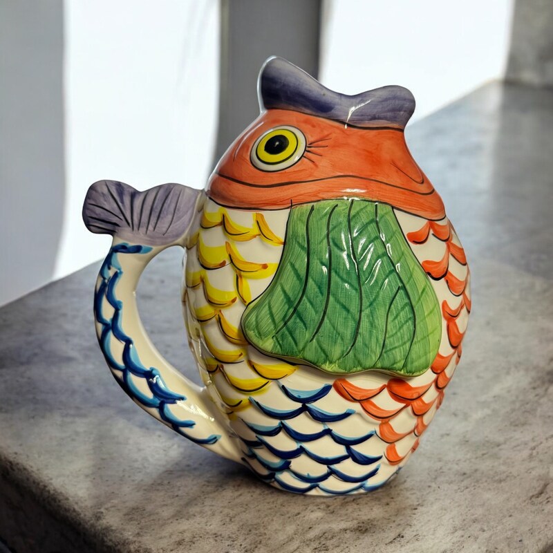 Fish Pitcher - Etsy UK