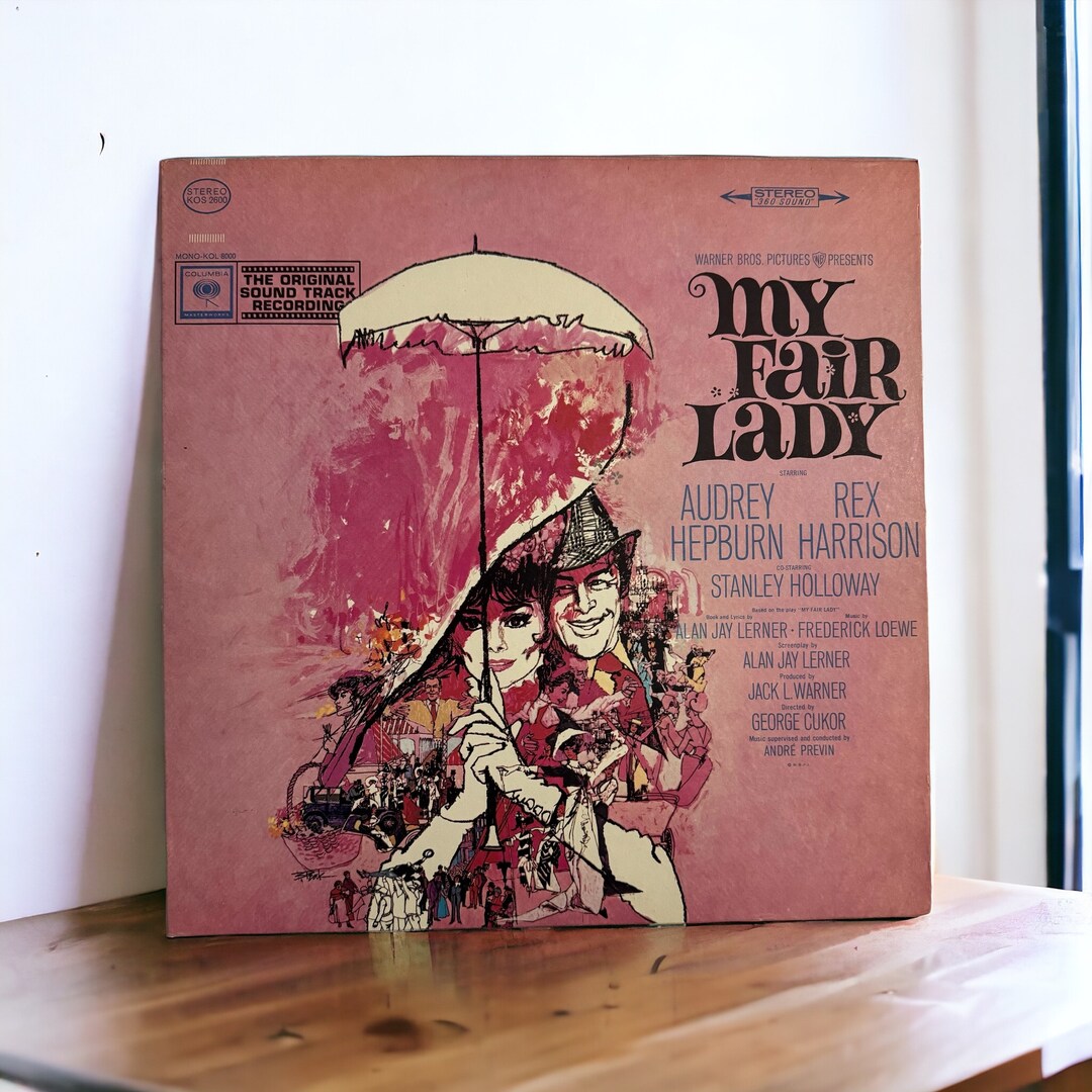 Vintage Vinyl Record - My Fair Lady Soundtrack 1964 Original Vinyl ...