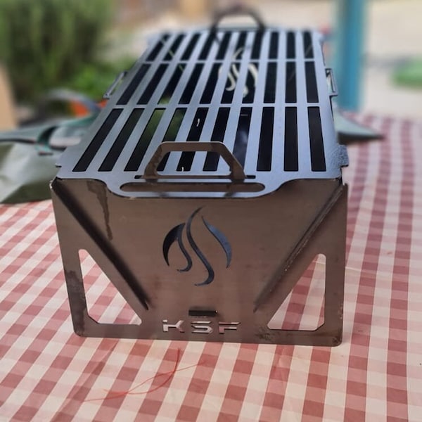 Bbq Grill Dxf File - Etsy