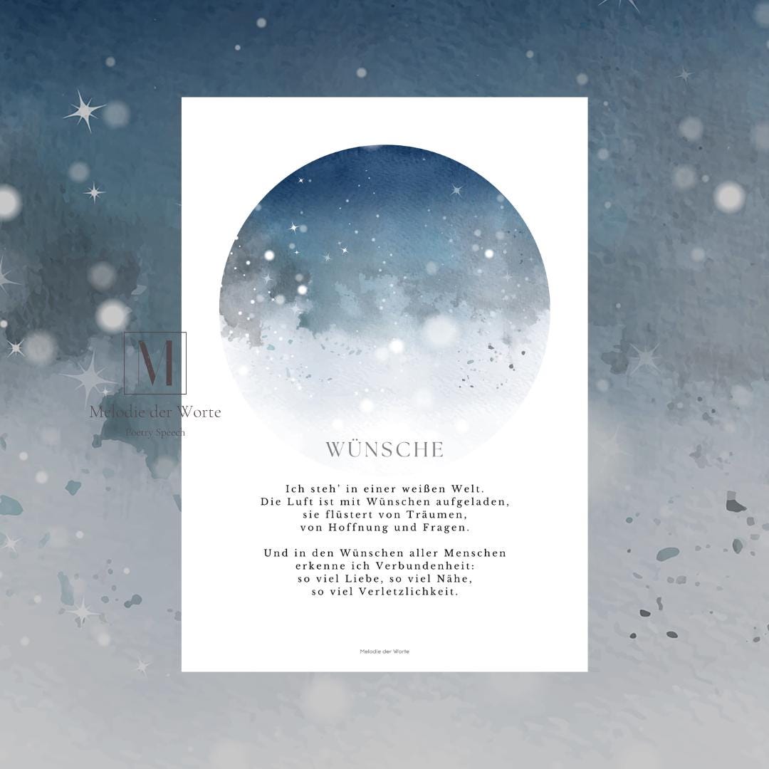 Poem About Dreams and Connection Digital Download - Etsy