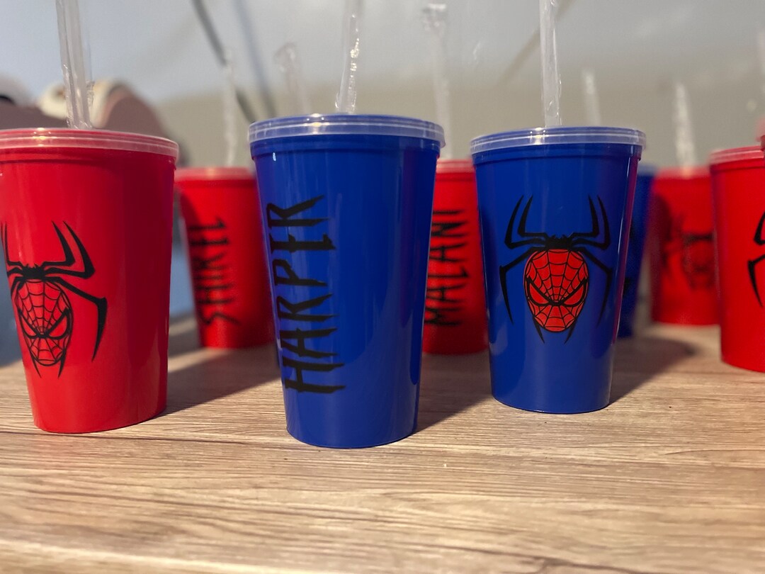 Spider Theme Party Cup Favors - Etsy