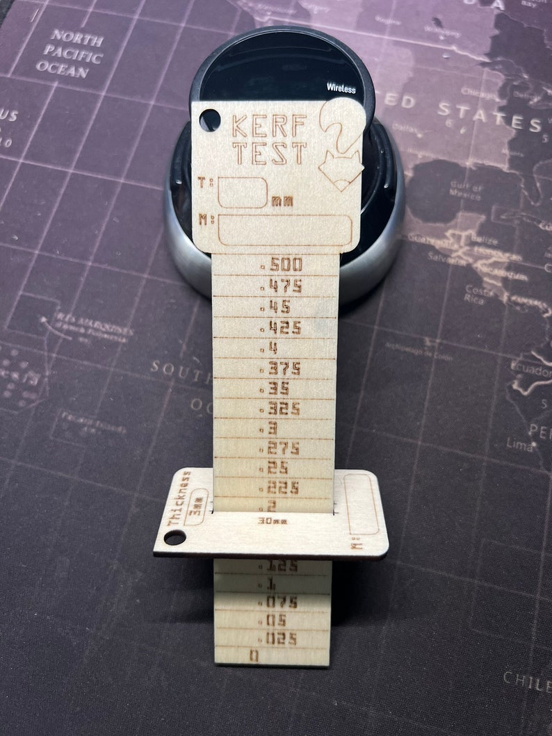 KERF Calibration for Laser Cutting. Diode or CO2 Laser Cutting Test ...