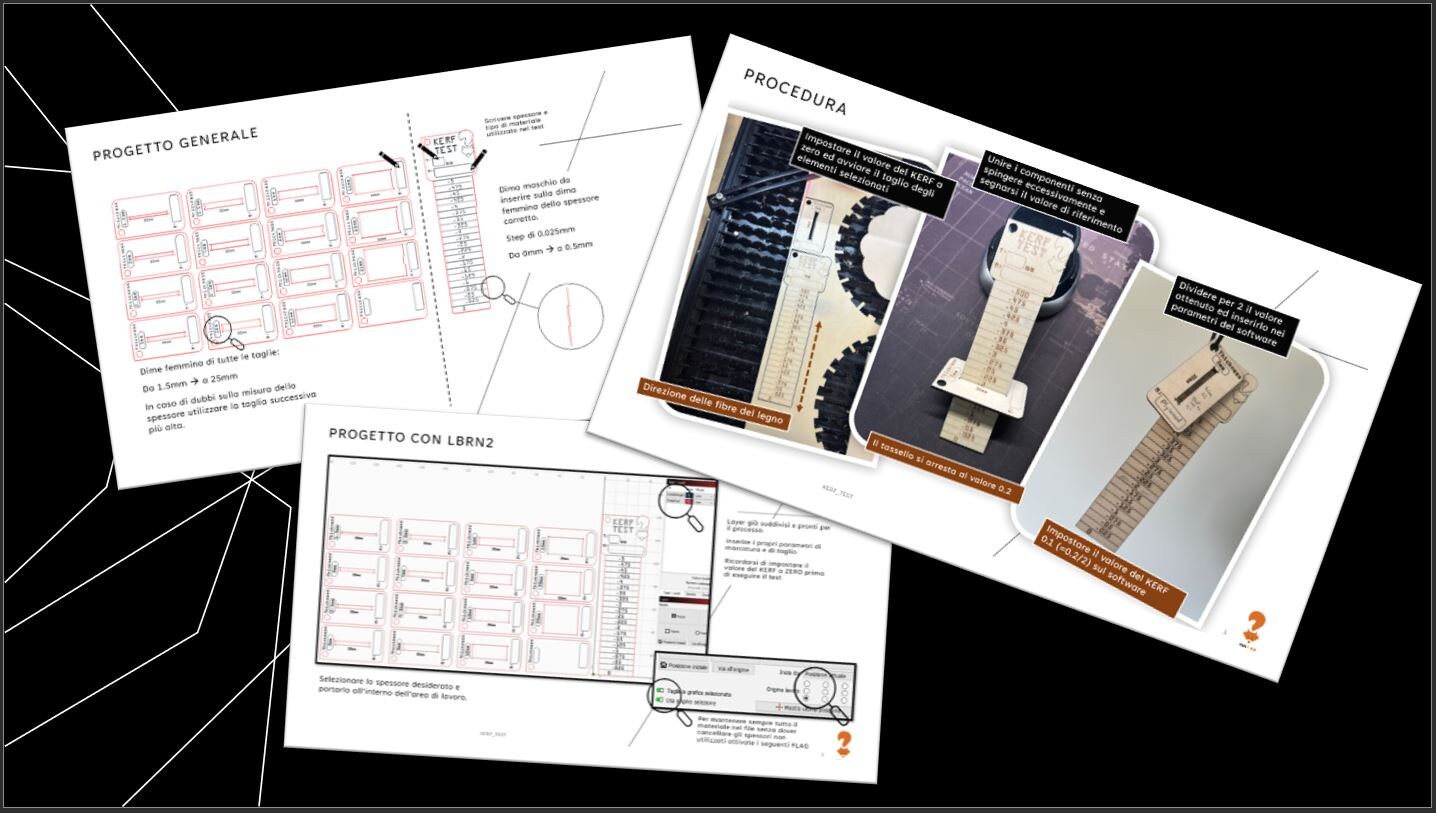 KERF Calibration for Laser Cutting. Diode or CO2 Laser Cutting Test ...