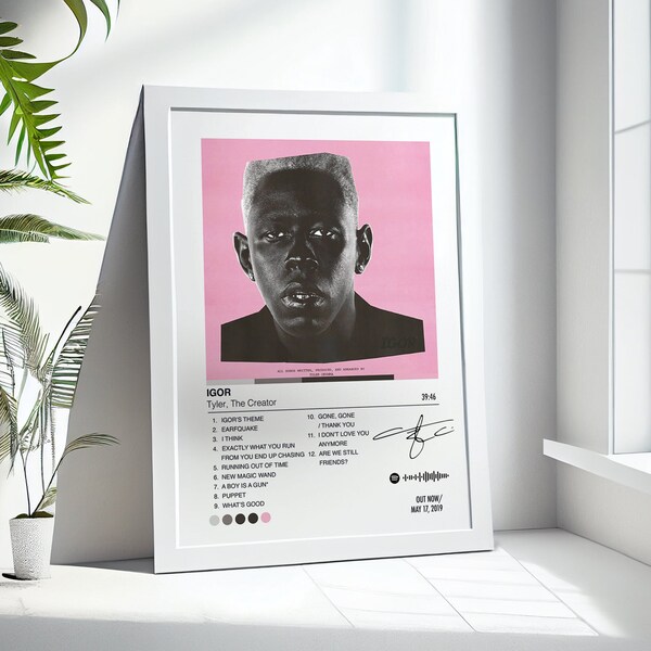 Igor Album Cover Poster - Etsy
