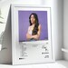 Olivia Rodrigo Sour Album Cover Poster, Olivia Rodrigo Poster, Digital ...