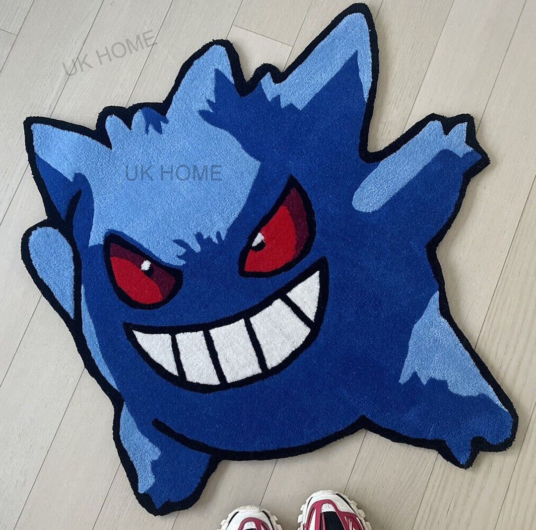 Gengar Rug Gengar Anime Rug Pokemon Gengar Rug Pokemon Rug - Etsy