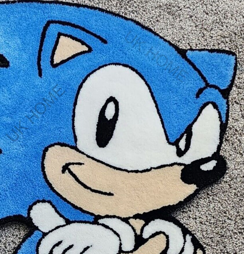 The Hedgehog CUSTOM Handmade Tufted Rug 50x80 Cm Kids Rug - Etsy