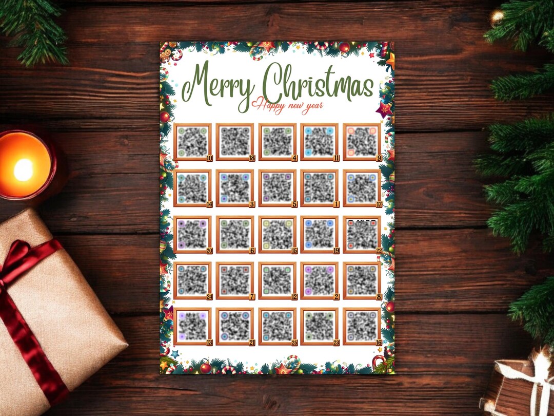 Advent Calendar, Christmas Countdown Calendar, Fun Advent, DIY Advent ...