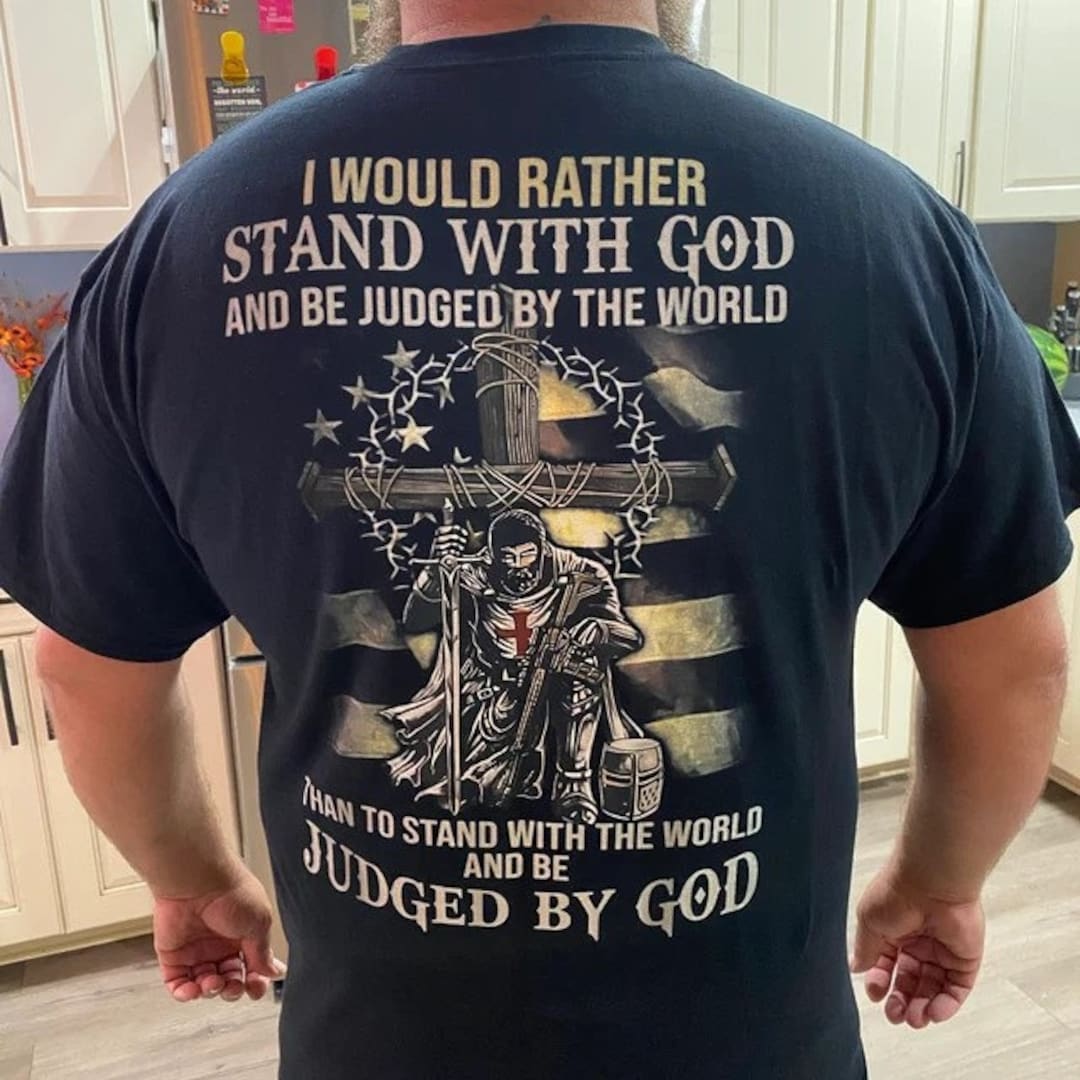 Knight Templar Stand With God on Back - Etsy