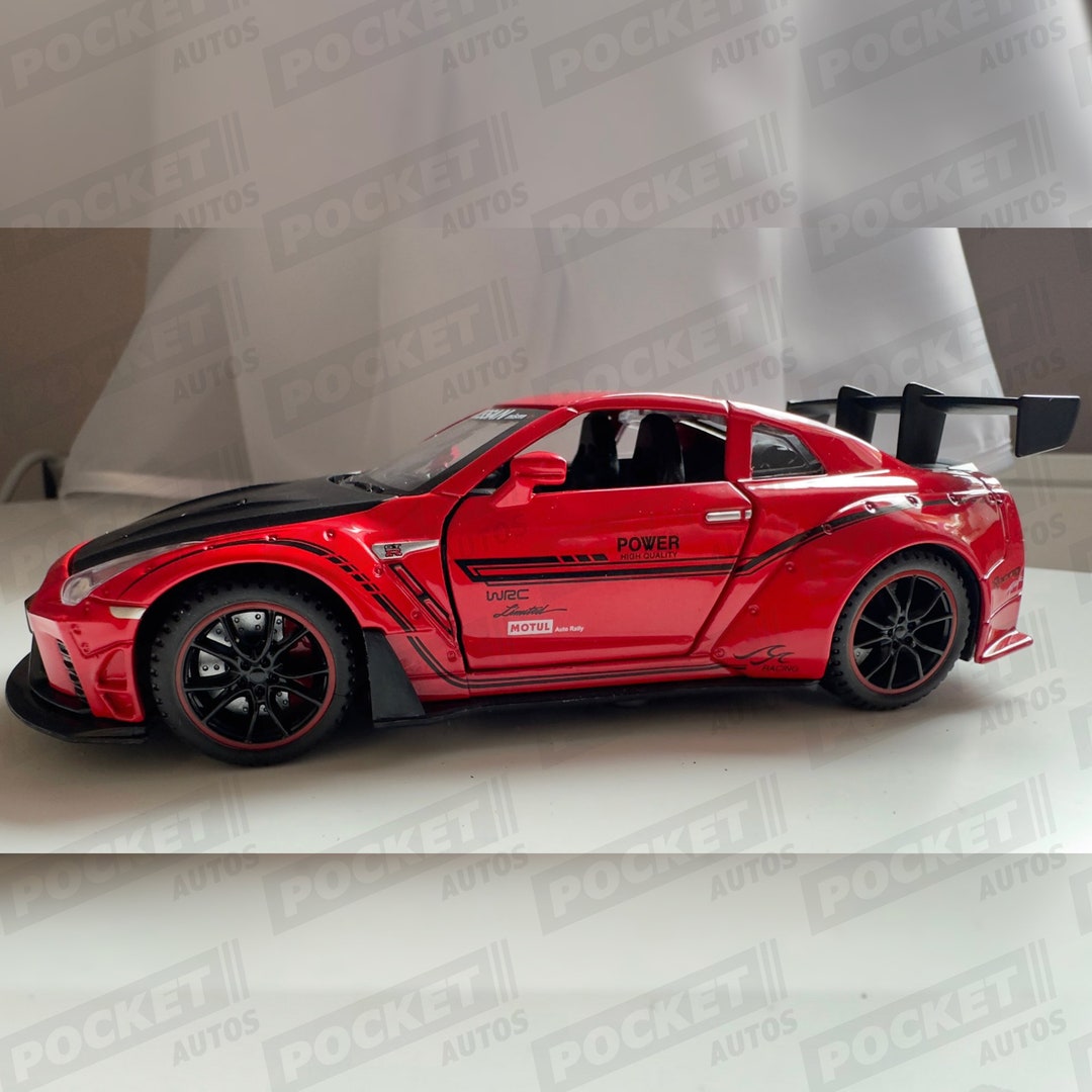 Nissan GTR R35 Diecast Alloy Car Model Rare Collectable - Etsy