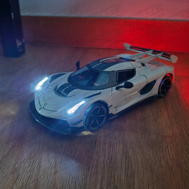 Koenigsegg Jesko 1:24 Alloy Car Model Supercar Rare Toy Car Model Toy ...