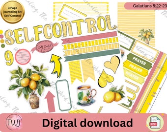 Fruit of the Spirit Faithfulness Printable, Bible Art Journaling ...