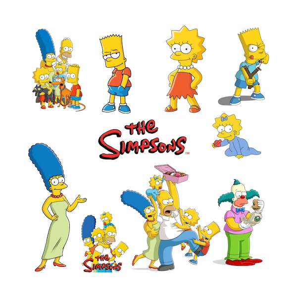 Simpsons Art - Etsy