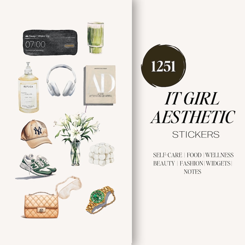 Aesthetic Stickers - Etsy