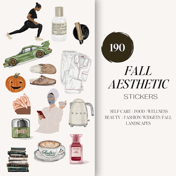 Autumn Stickers - Etsy