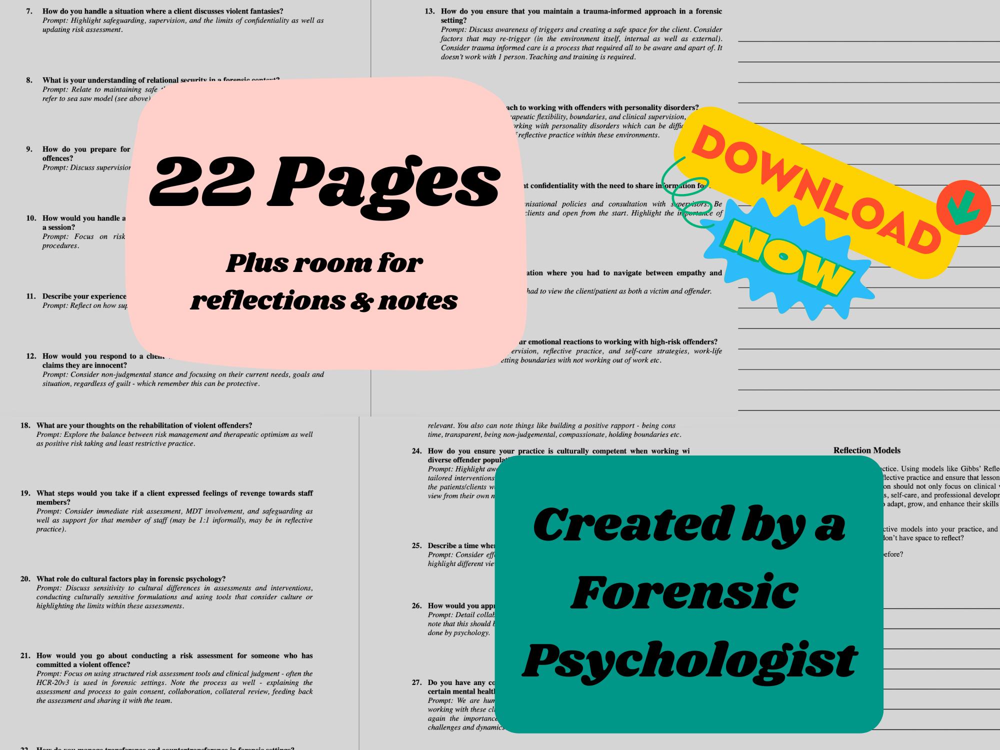 What Tools Do Forensic Psychologists Use