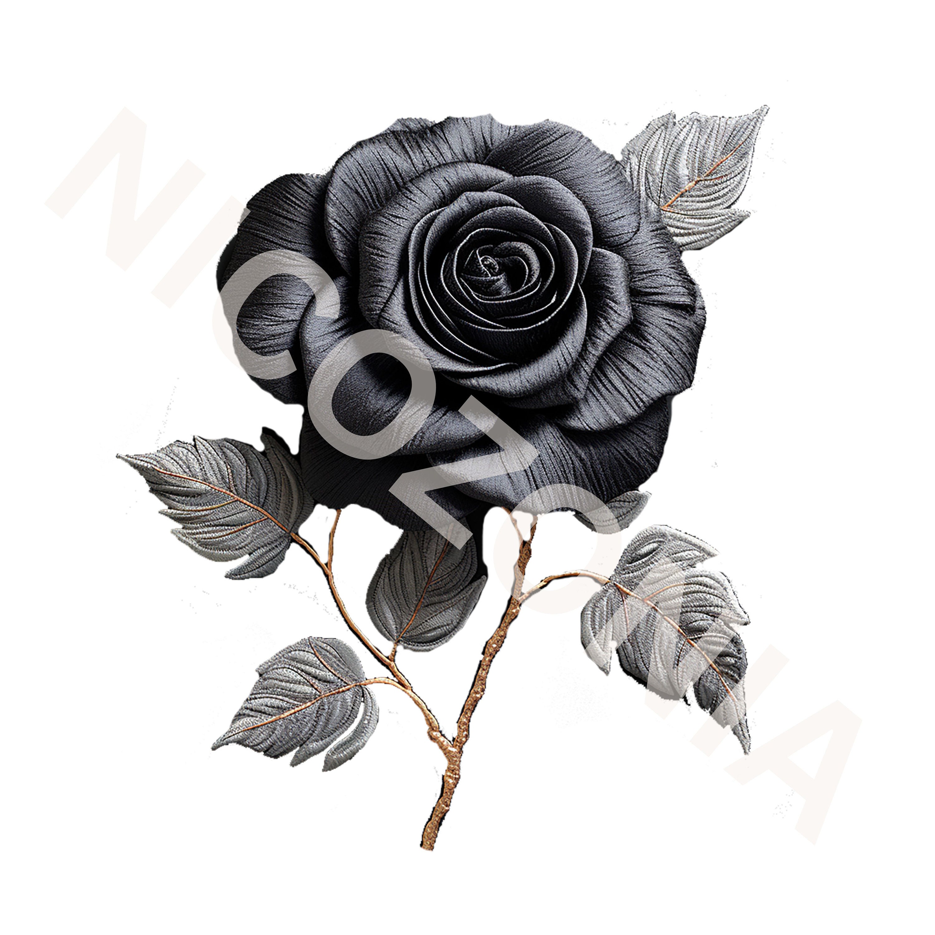 Adorable Embroidery Roses PNG Bundle Embroidery Roses Pngs Embroidery ...