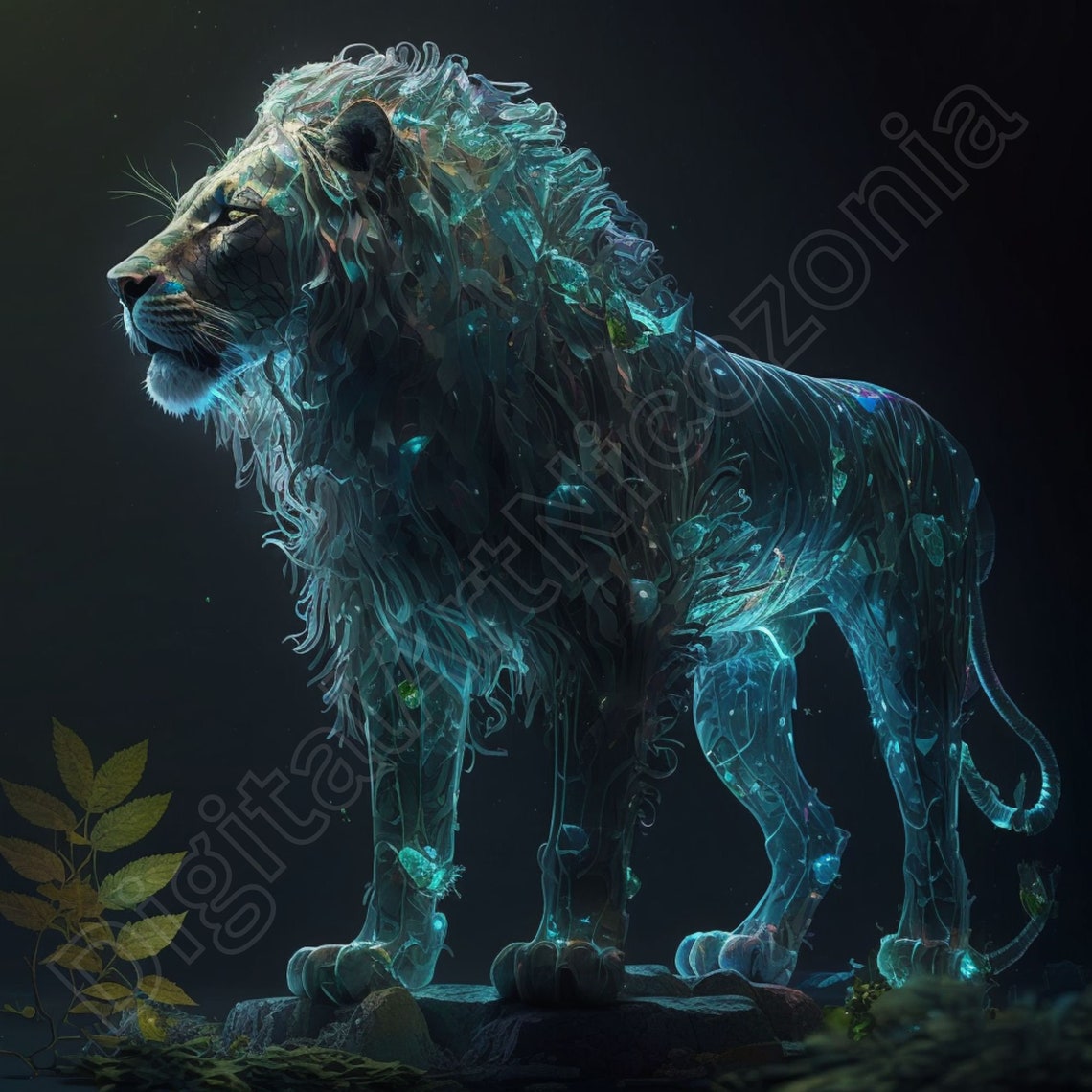 AI Art Professional Midjourney Prompt for Fantasy Hologram - Etsy