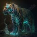 AI Art, Professional Midjourney Prompt for Fantasy Hologram Glowing ...