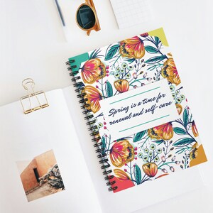 Renewal: A Spring-themed Mental Health Journal for Self-care - Etsy