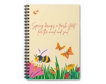Renewal: A Spring-themed Mental Health Journal for Self-care - Etsy