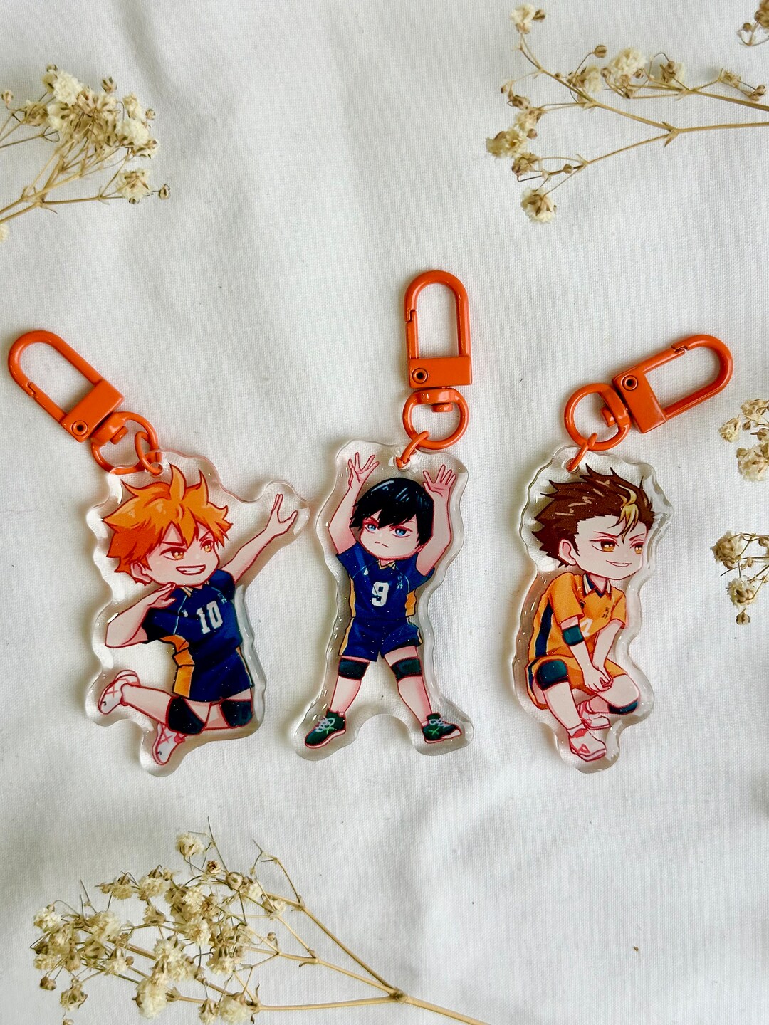 PRE-ORDER!! HQ Chibi Volleyball Anime Spike, Set, Libero, Defence, Cute ...