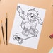 100 Coloring Page Printable Kids Coloring Pages Bundle for Coloring ...