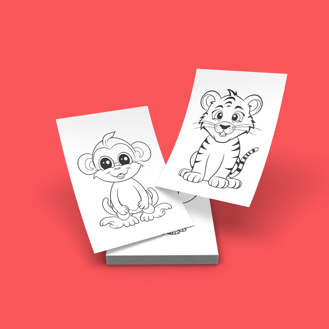 100 Coloring Page Printable Kids Coloring Pages Bundle for Coloring ...