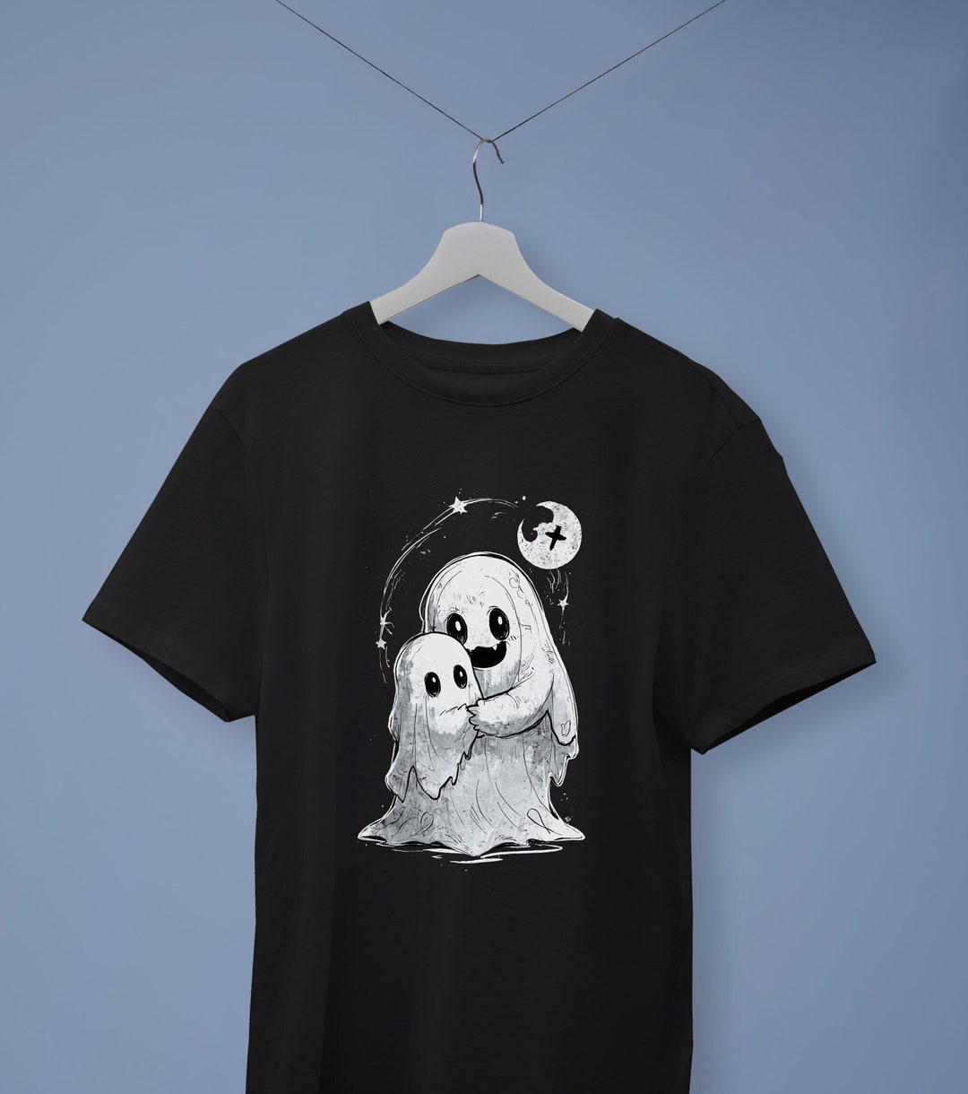 Cute Ghost T-shirt, Yami Kawaii, Pastel Goth Clothing Goth Aesthetic ...