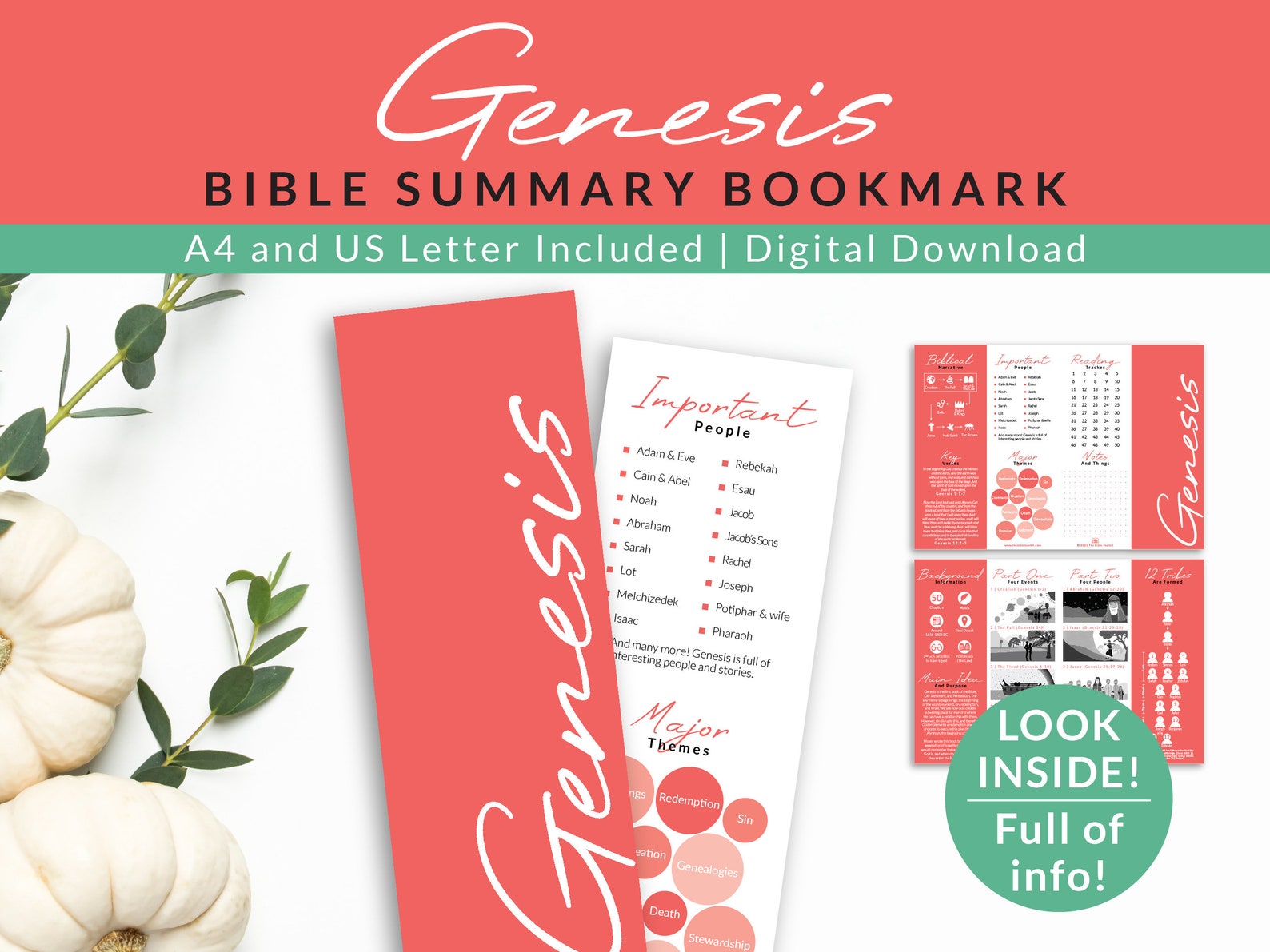 Printable Bible Cheat Sheet Genesis Overview, Books of the Bible ...
