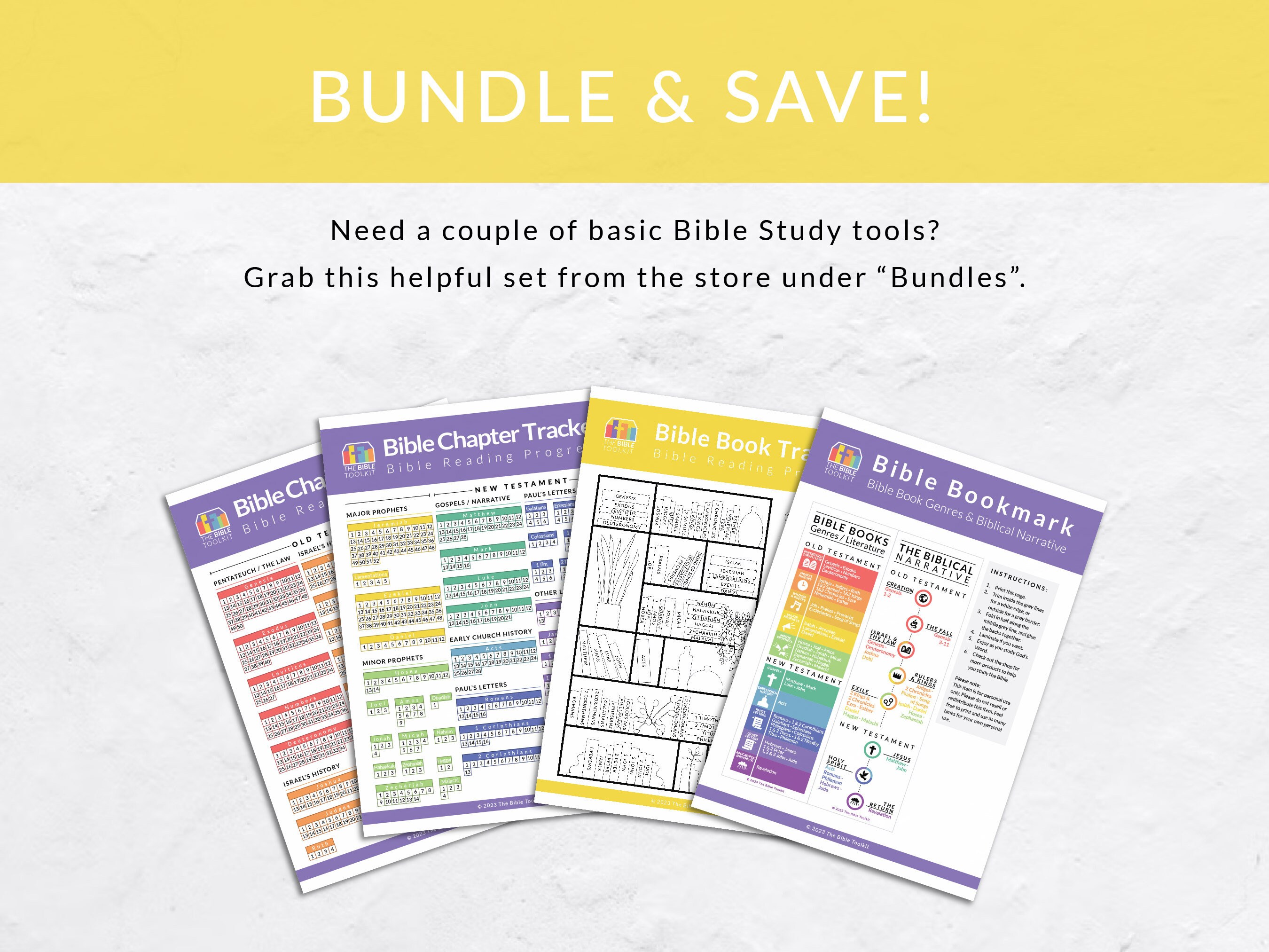 Printable Bible Reading Tracker, Track Chapters, Quiet Time Tool ...
