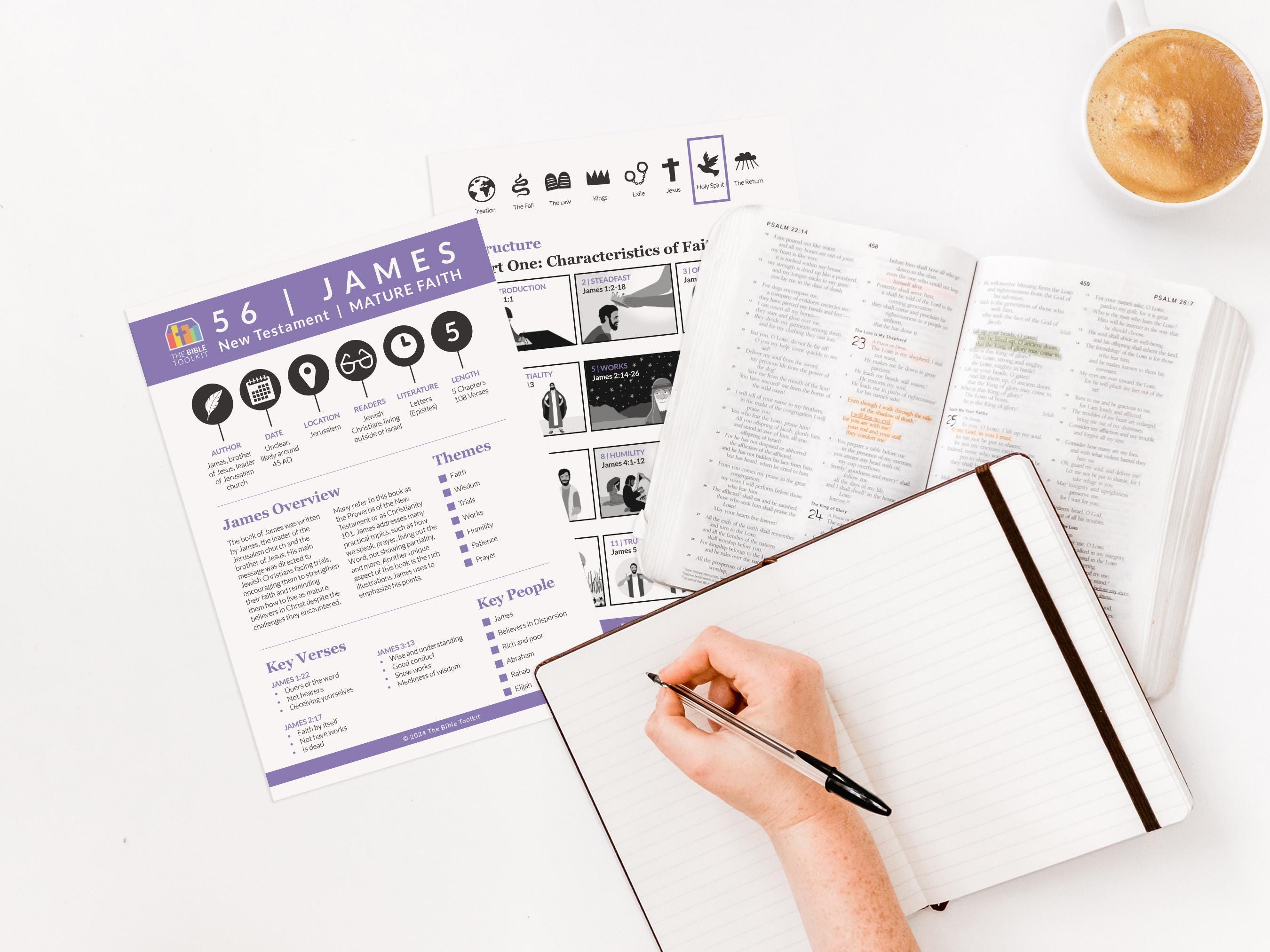 New Testament Bible Book Summaries Bundle, Christian Study Tools ...