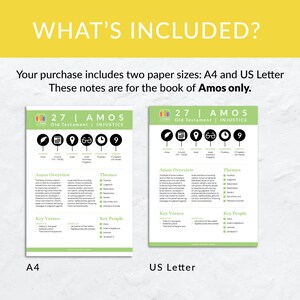 Amos Bible Study Guide, Printable Scripture Notes, Old Testament ...