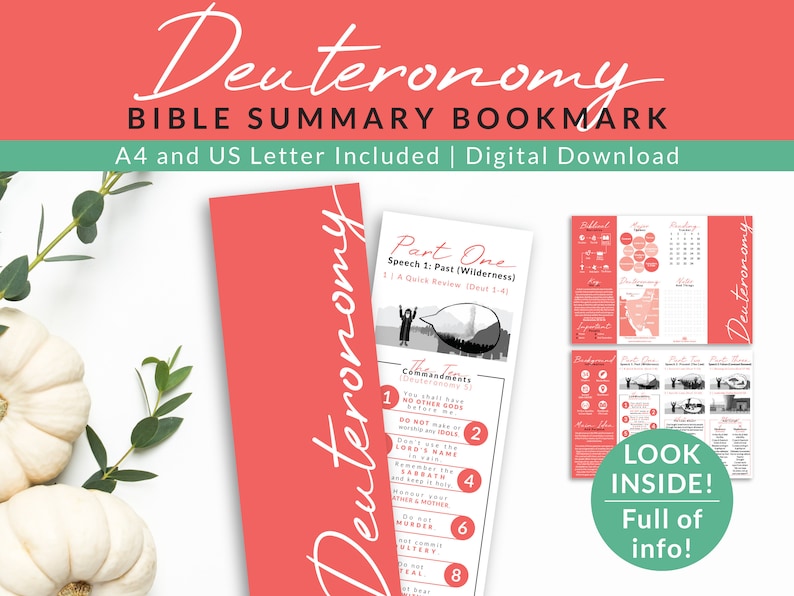 Printable Bible Cheat Sheet Deuteronomy Overview, Books of the Bible ...