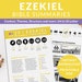 Ezekiel Bible Study Notes Printable Scripture Cheat Sheets Old ...