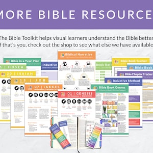 Inductive Bible Study Method Bundle, How to Study the Bible Set ...