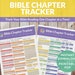 Printable Bible Reading Tracker Track Chapters Quiet Time - Etsy