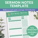 Matthew Bible Book Summary Printable New Testament Bible Study Notes ...