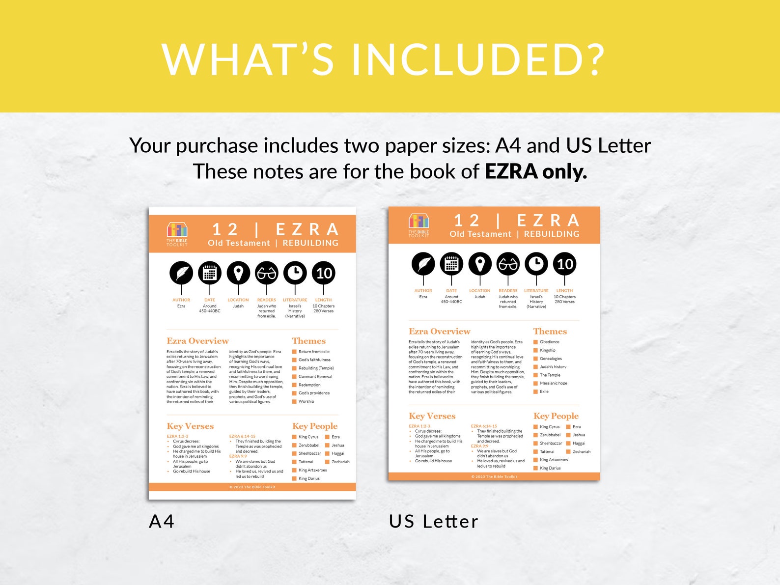 Ezra Printable Bible Summaries Cheat Sheet, Old Testament Books of the ...