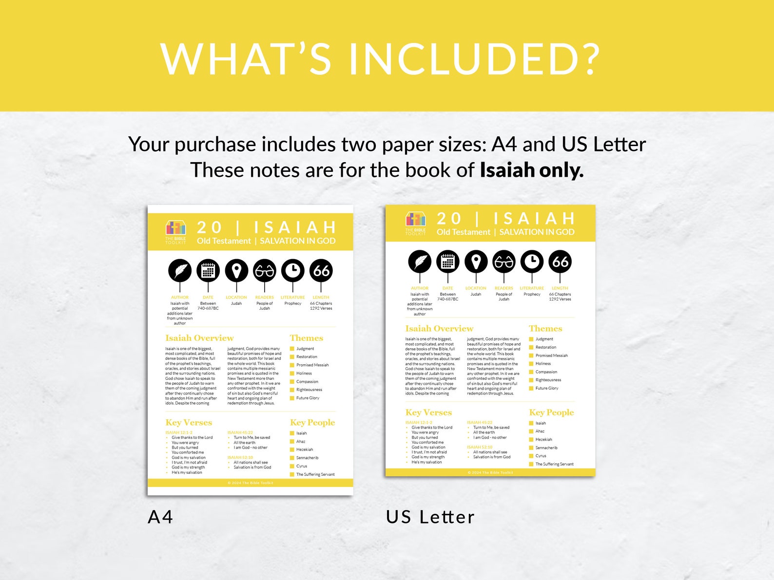 Isaiah Bible Study Notes Printable Scripture Cheat Sheets Old Testament ...