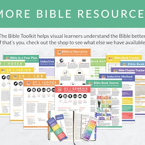 Printable Books of the Bible Bookmark and Reading Tracker Checklist ...