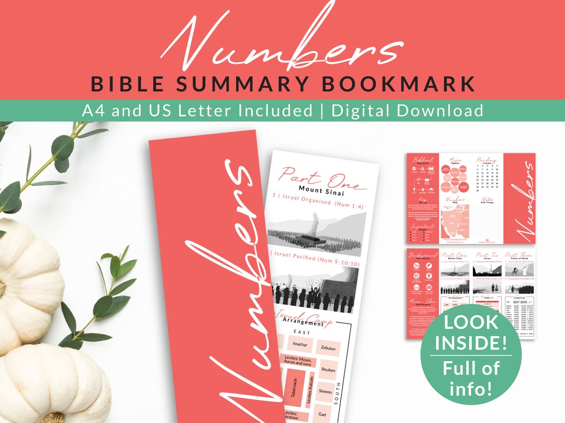 Printable Bible Cheat Sheet Numbers Overview, Books of the Bible ...