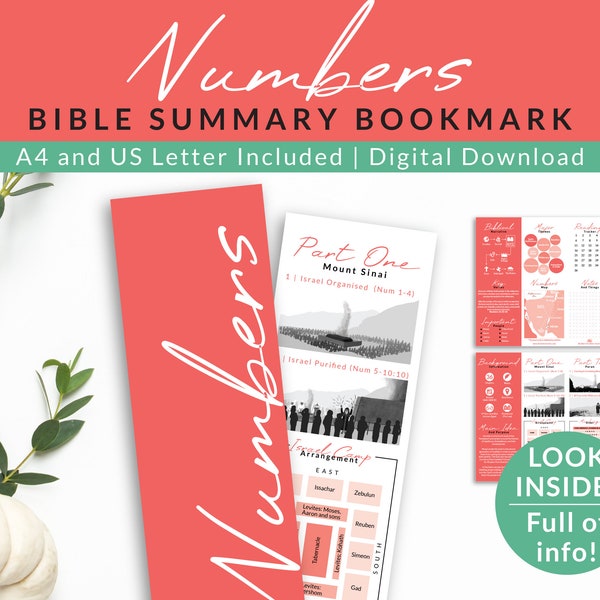 Bible Cheat Sheet Overview - Etsy