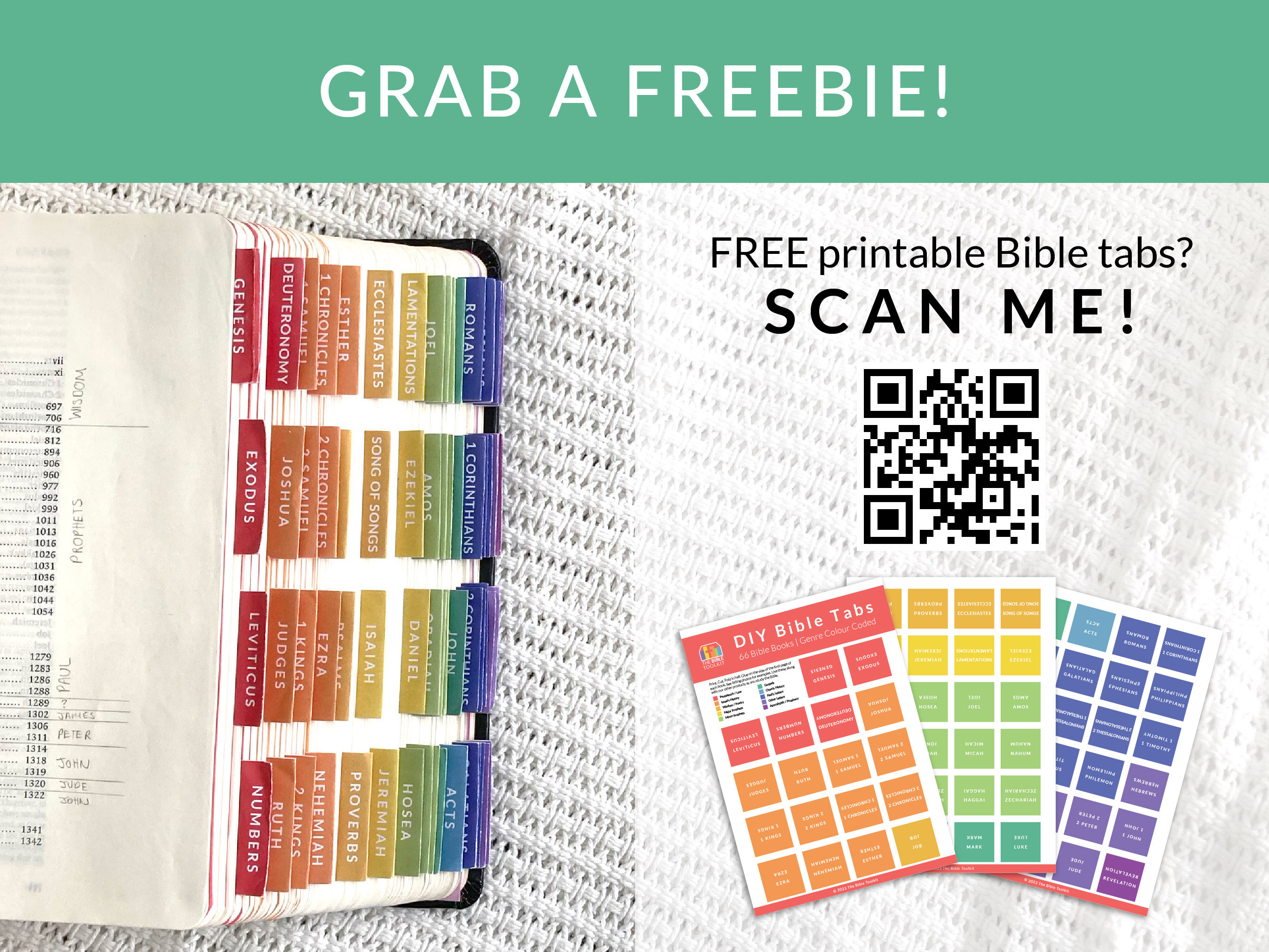 Printable Overview Bible Study Bundle, Biblical Genres Color Coded, Big ...