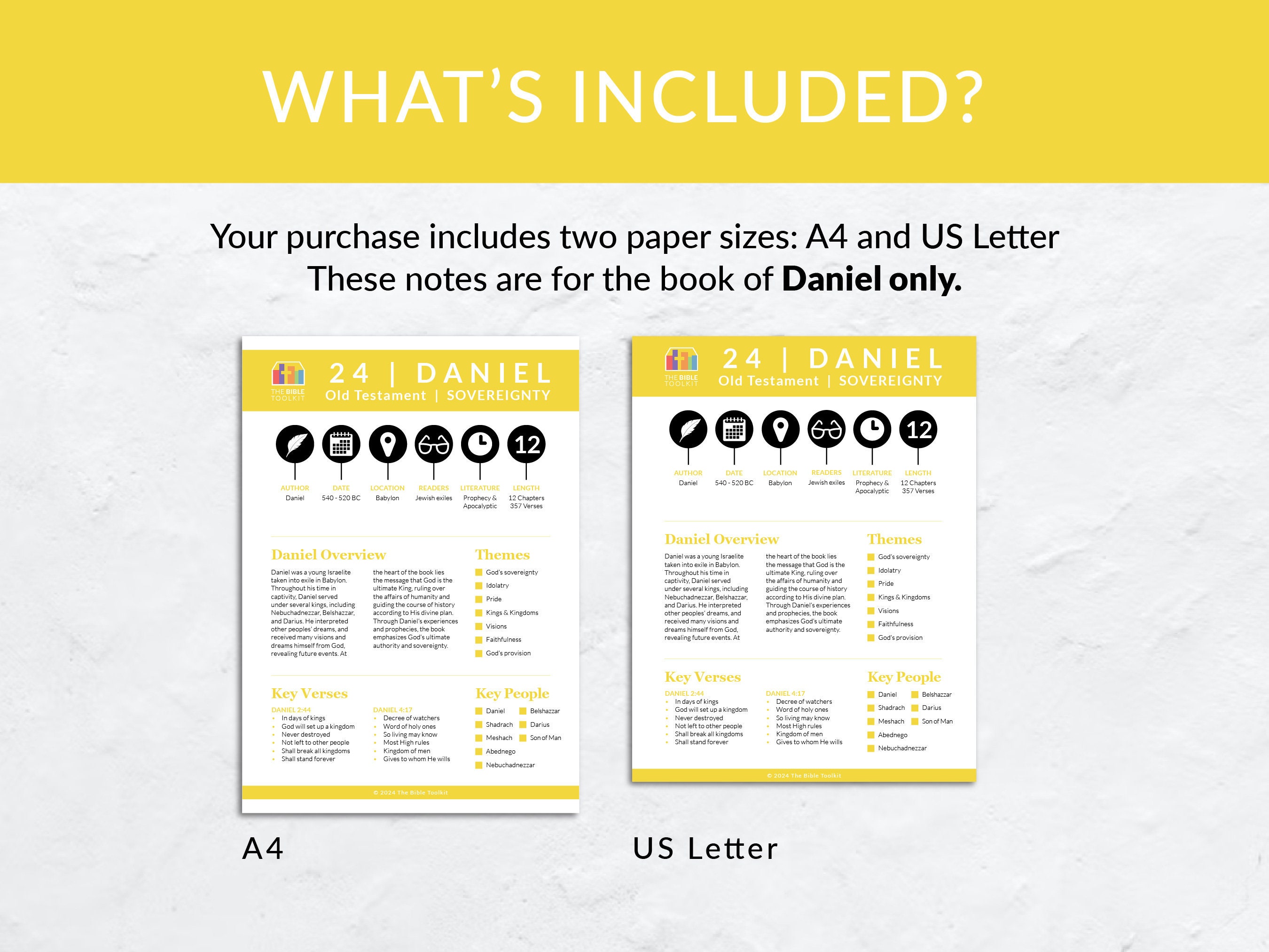 Daniel Bible Study Notes Printable Scripture Cheat Sheets Old Testament ...
