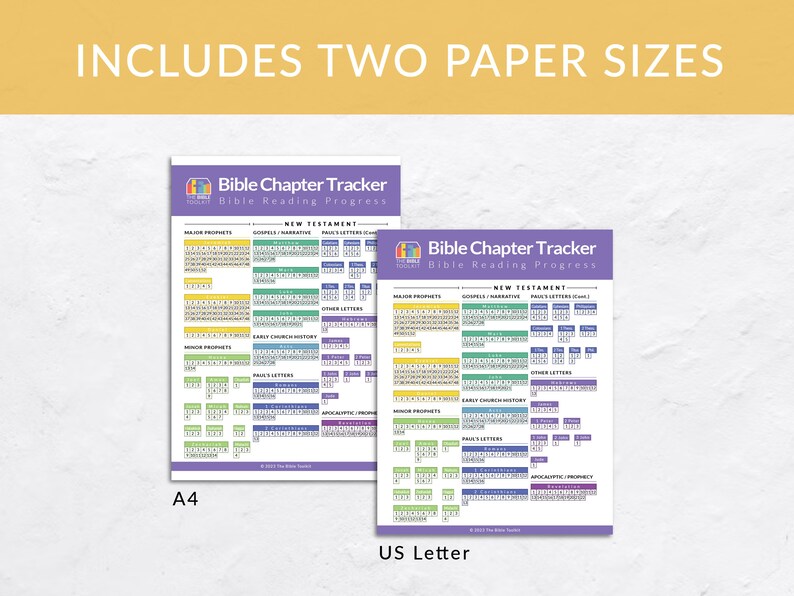 Printable Bible Reading Tracker Track Chapters Quiet Time - Etsy