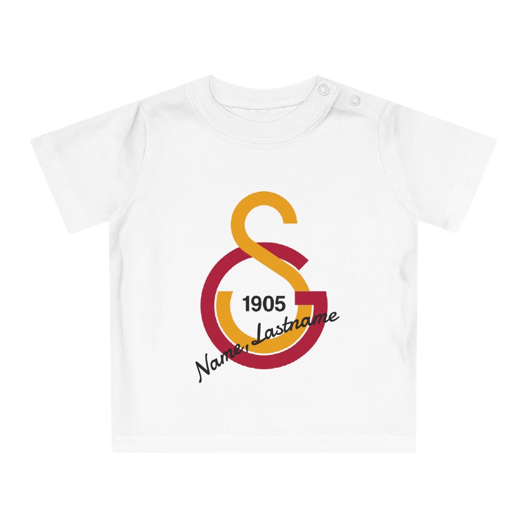 Personalized Galatasaray Cute Baby T-shirt, Cimbom Adorable Infant Tee ...