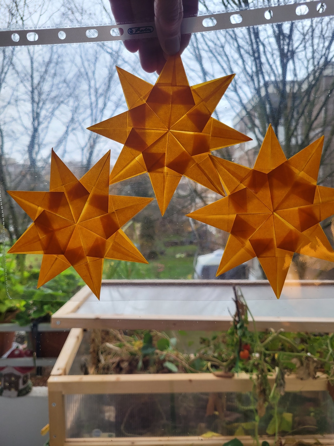 Transparent Star, Window Decoration - Etsy