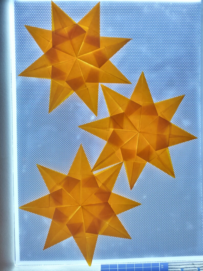 Transparent Star, Window Decoration - Etsy